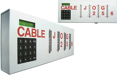Universal cable tester with 256 test pins.